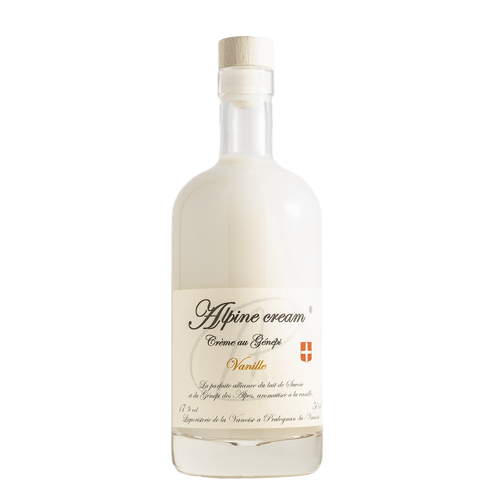Alpine Cream ®Aromatisé Vanille - Liquoristerie de la Vanoise
